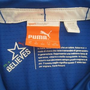 Puma | Shirts & Tops | Puma Italy Polo | Poshmark